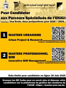 Apply for ENAU’s Specialized Master’s Programs (2025–2026) – University of Carthage