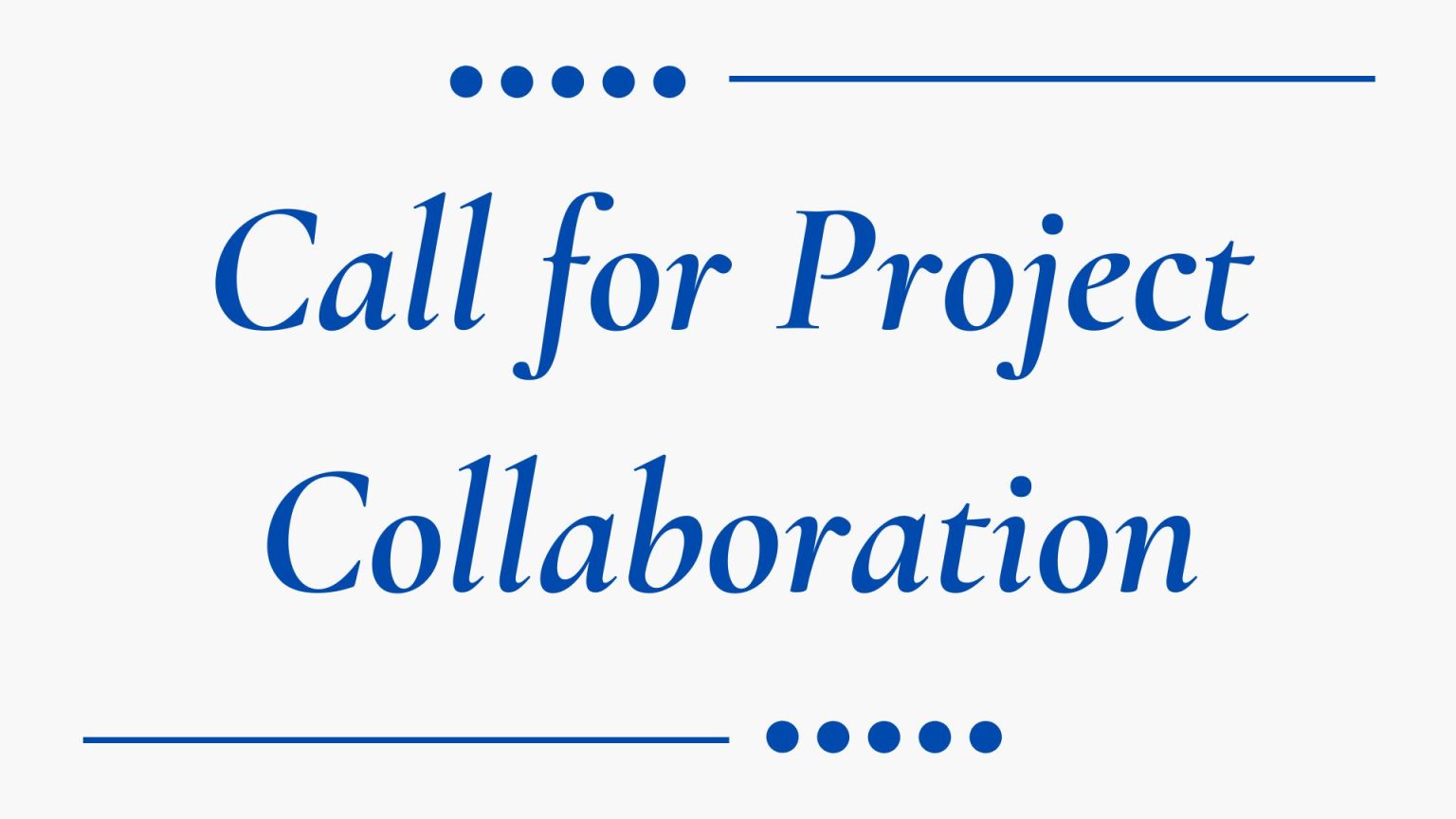 Projects – University of Carthage